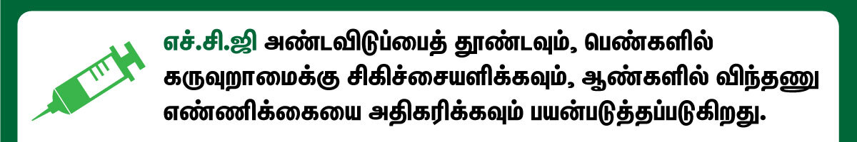 Injection பயன்கள் என்ன? | hCG Injection Uses in Tamil